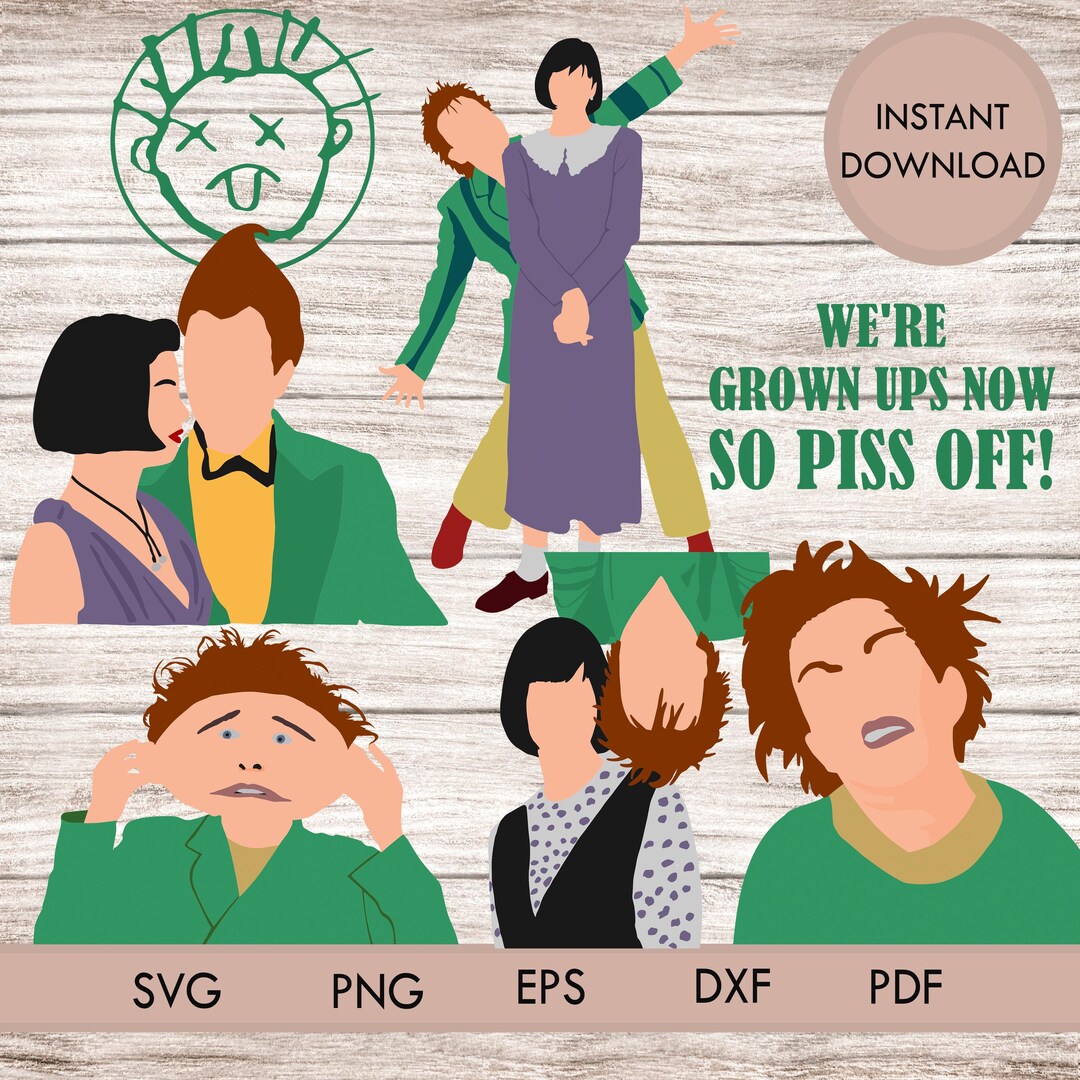 Bundle Drop Dead Fred Movie Svg Png Cricut Cut Files - Etsy