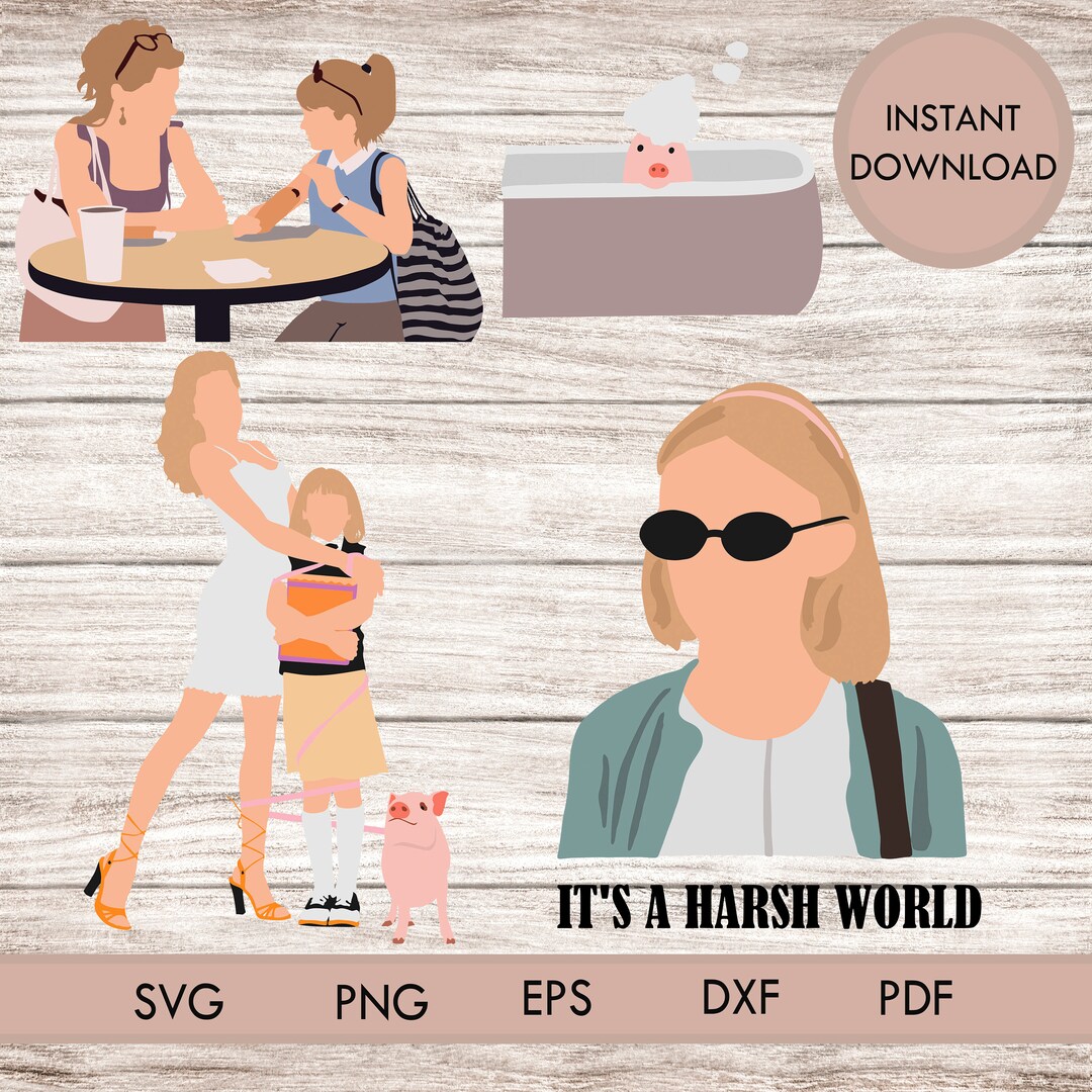 Bundle Uptown Girls Svg Png Its a Hash World Cricut Cut Files - Etsy