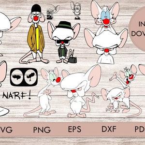 Bundle Pinky and the Brain Svg Png Pinky and the Brain Cricut ...