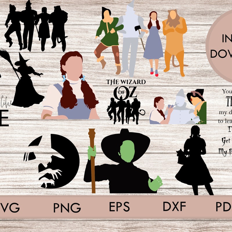 Wizard of Oz Svg - Etsy
