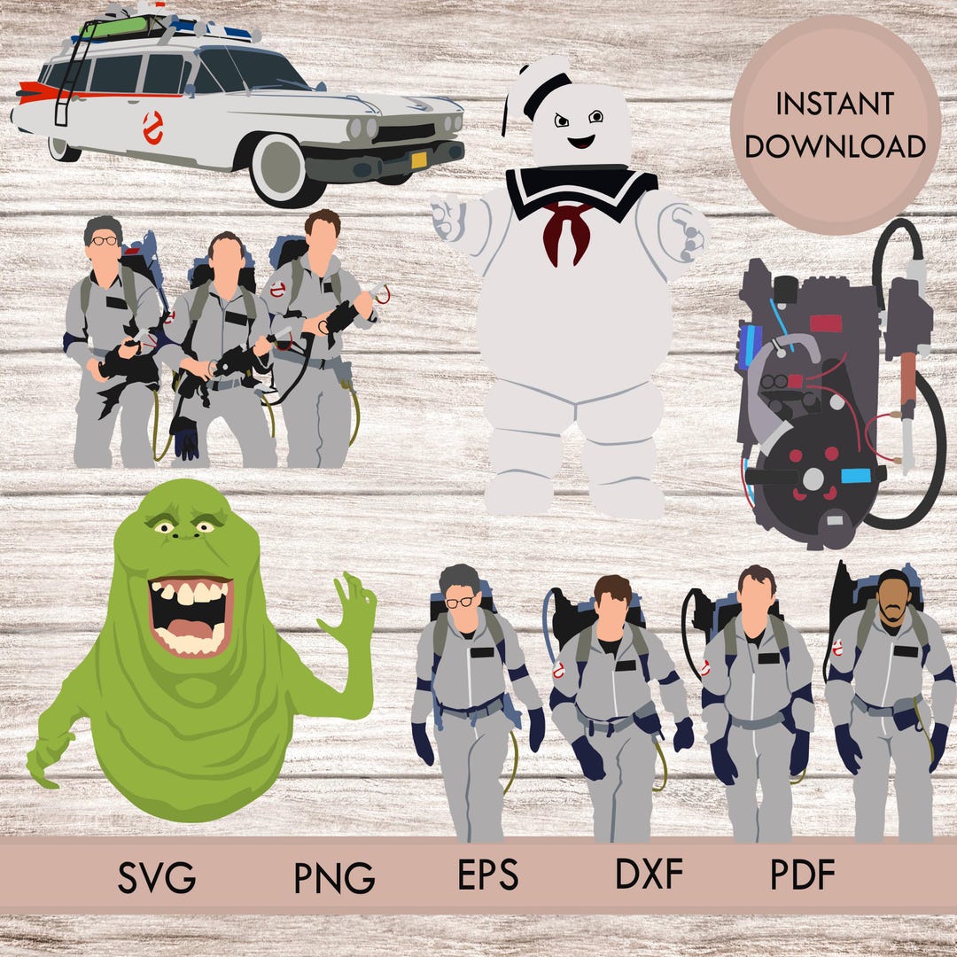 Bundle Proton Pack Svg Png Cricut Slimer Cutting Files - Etsy