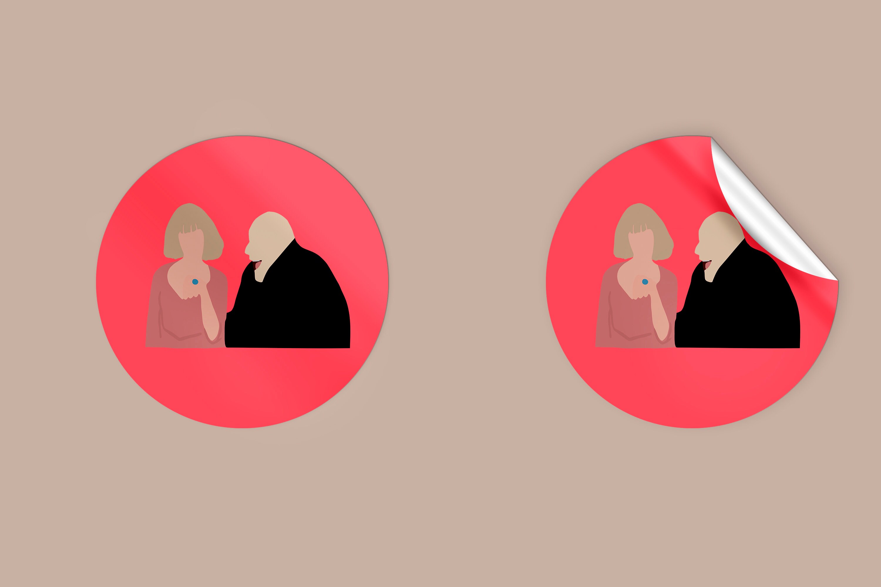 Bundle Debbie and Fester Svg Png Give Me a Kiss Give Me - Etsy