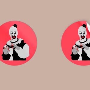 Bundle Terrifier Clown Svg Png Art the Clown Cricut - Etsy