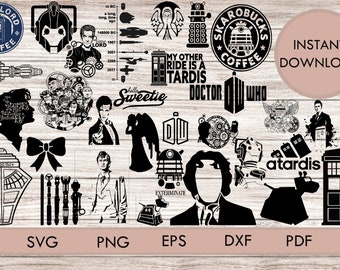 Doctor Who SVG - Etsy