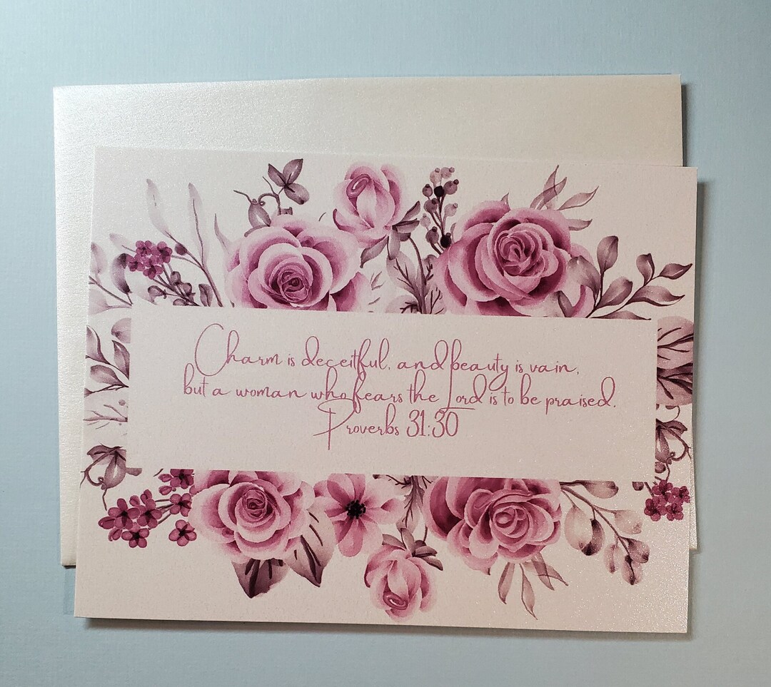 Proverbs 31 Card| Greeting Card for Her| Proverbs 31 Woman - Etsy