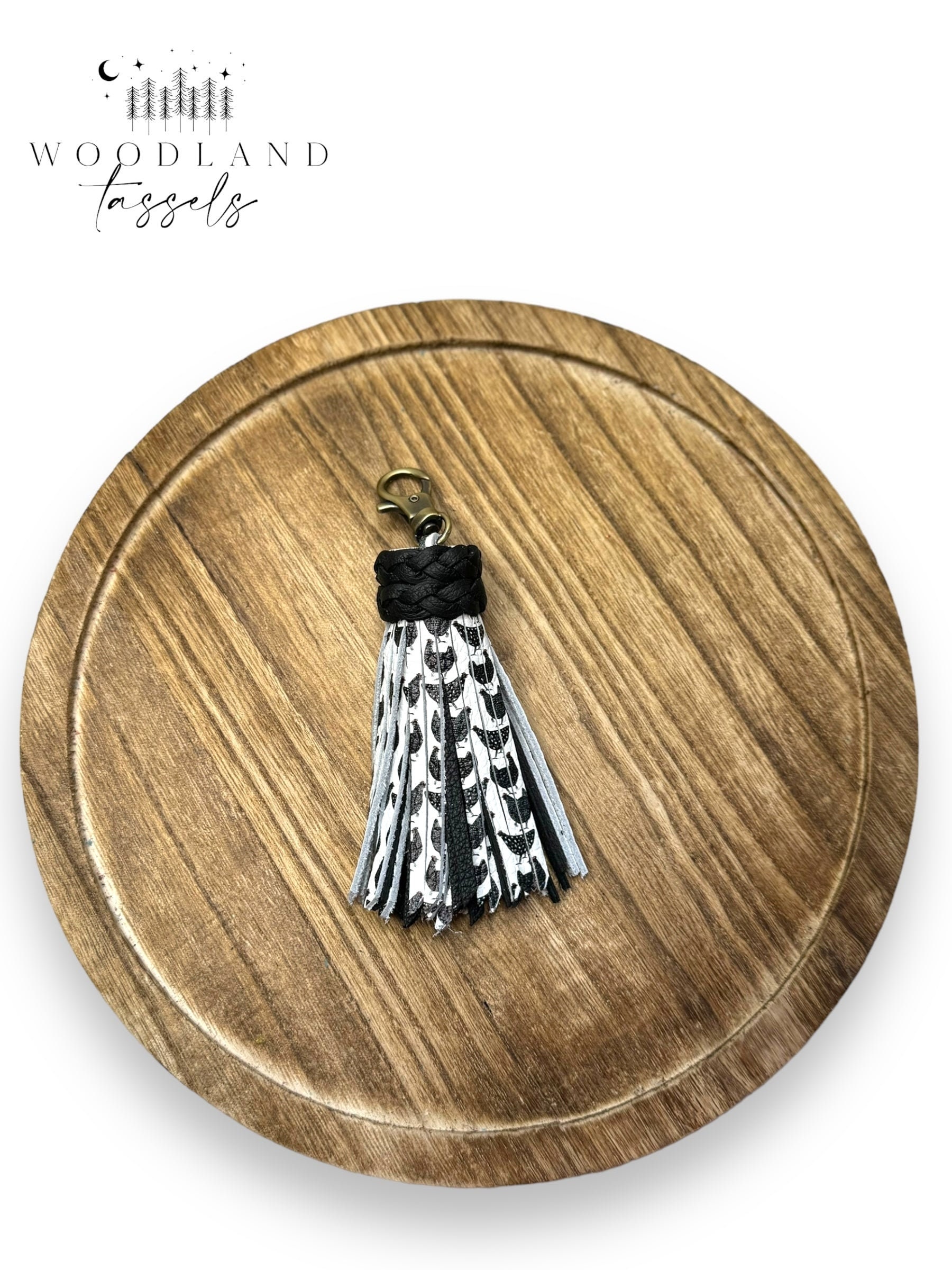 Chickens Leather Tassel - Etsy