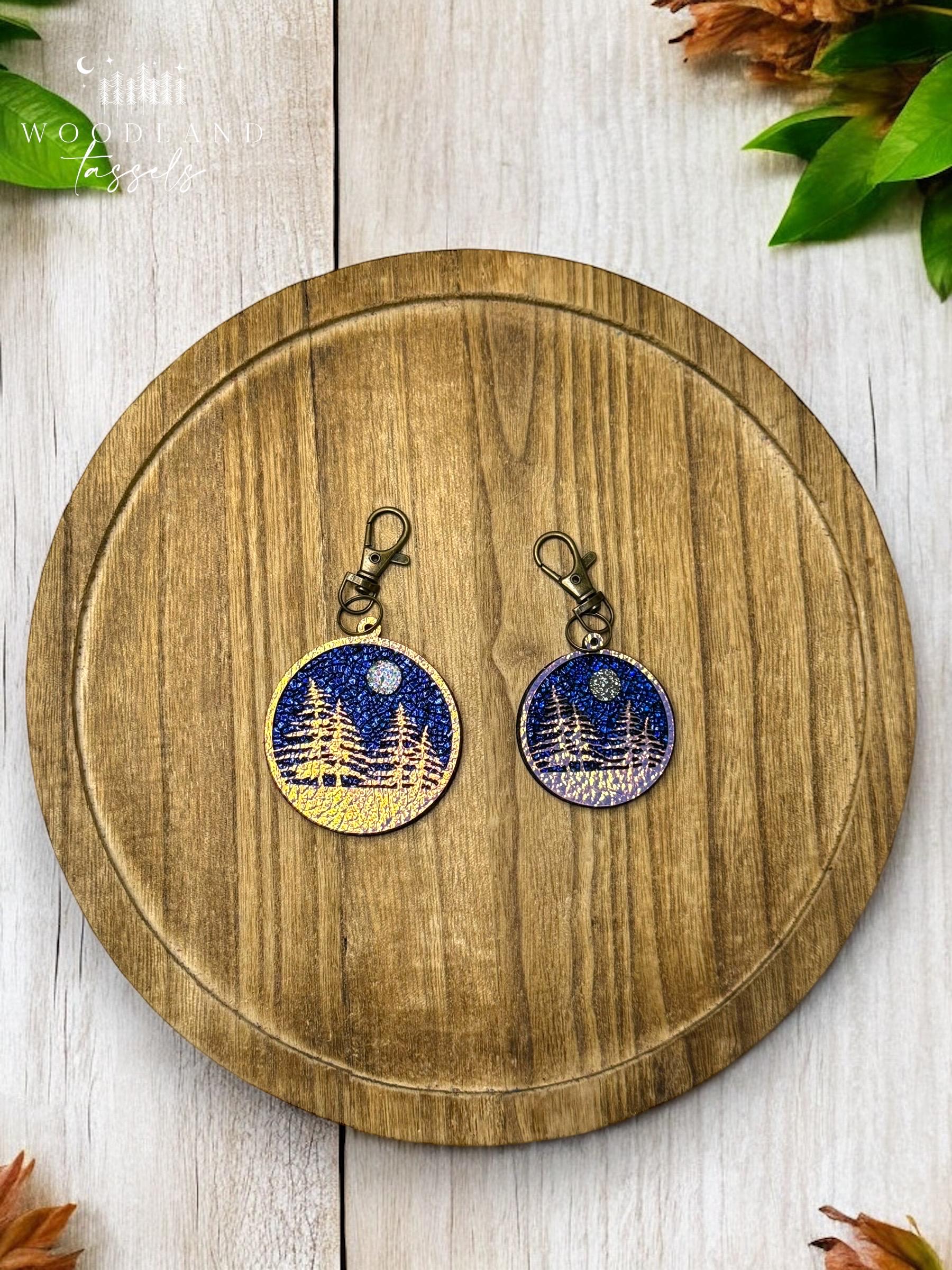 Forest Purse Charm - Etsy