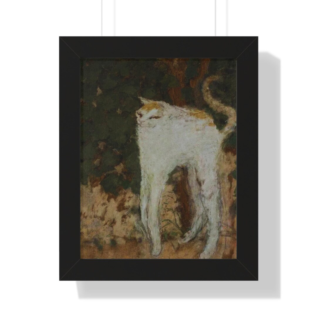 The White Cat 1894 Painting Poster | Pierre Bonnard Painting | Pierre ...