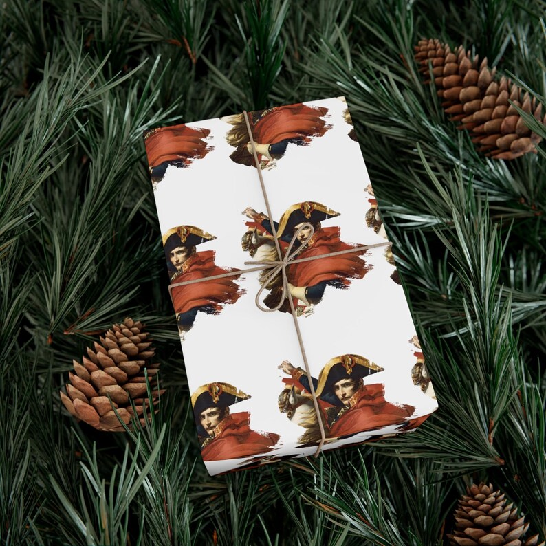 Napoleon Bonaparte Gift Wrap Paper History Gift Wrapping Paper Historic ...