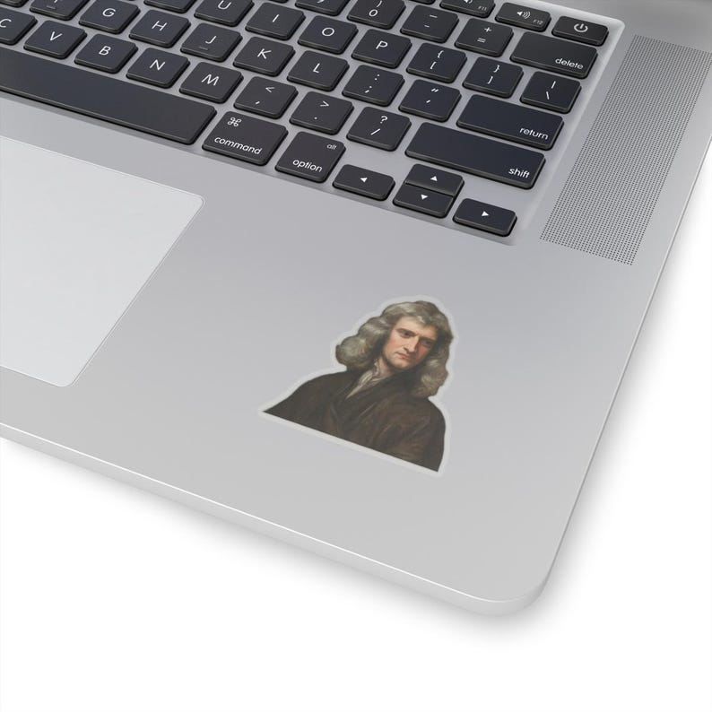 Isaac Newton Sticker - Etsy
