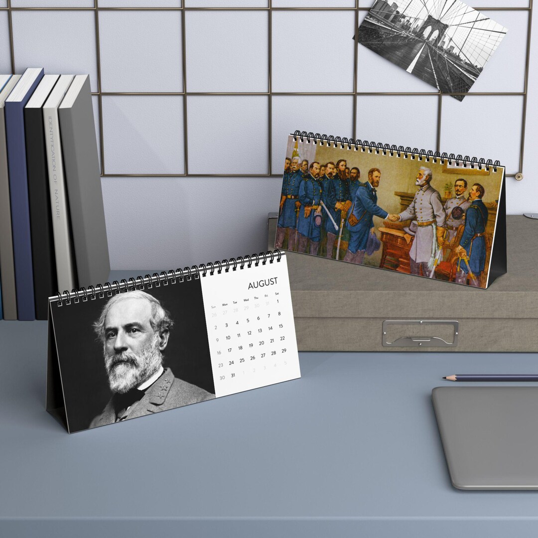 Civil War Generals 2026 Desk Calendar | USA History Gift - Etsy