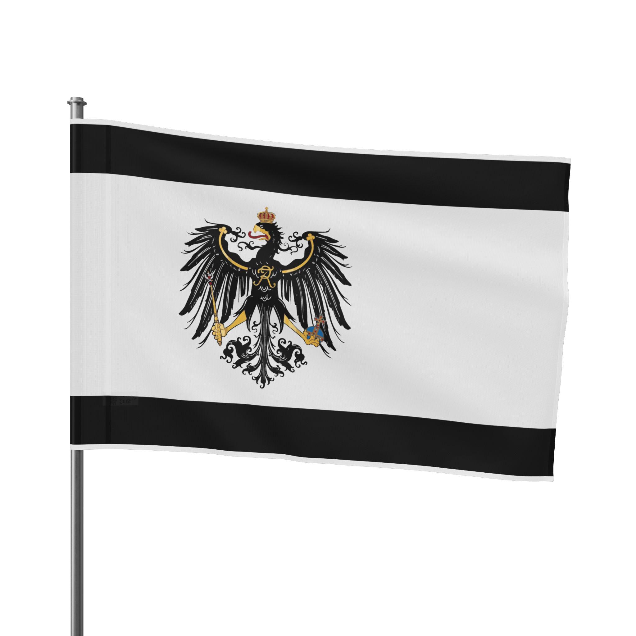 Prussian Flag | Kingdom of Prussia Flag | Historic German Flag ...
