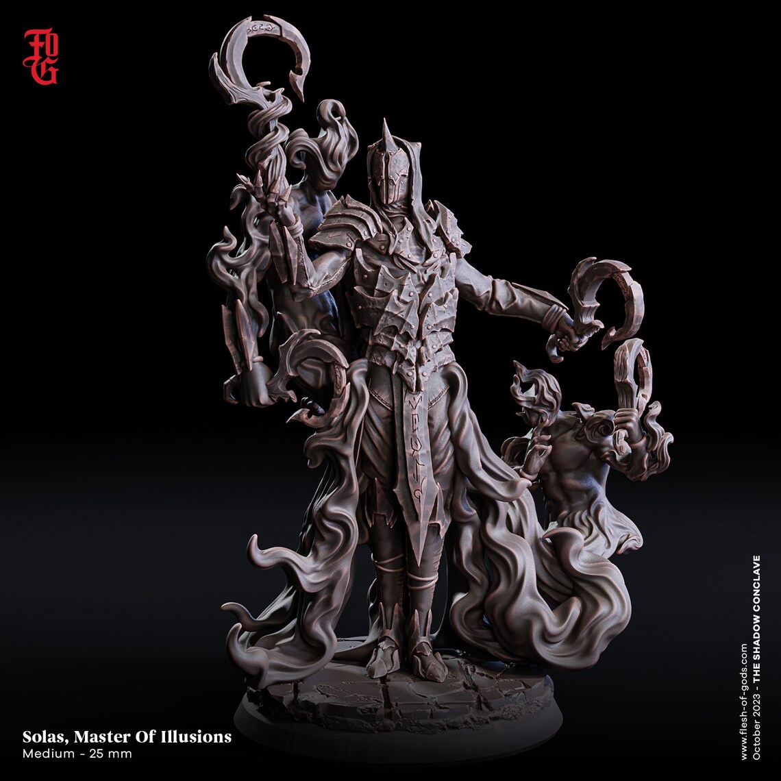 Solas, Master of Illusions - the Shadow Conclave - Flesh of Gods 3D ...