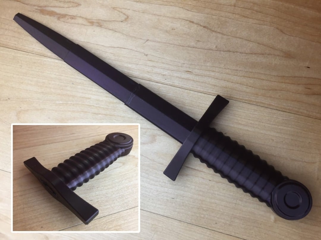 Retractable Toy Dagger - 3D Printed Filament Toy - Etsy