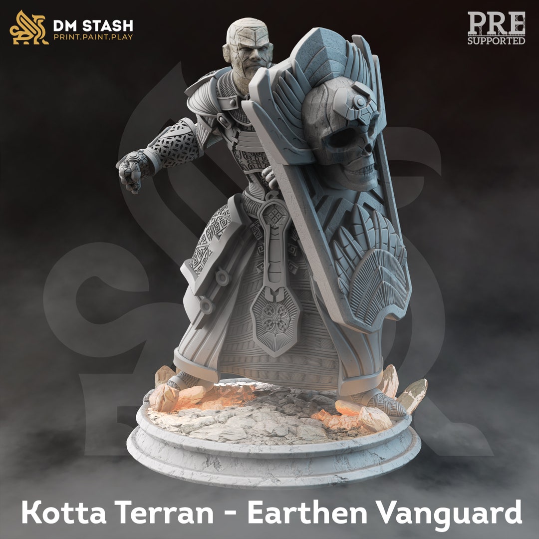 Kotta Terran, Earthen Vanguard - Elemental Energies - Dmstash 3D ...