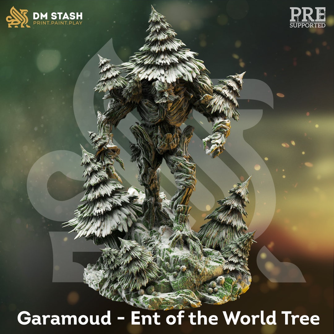 Garamoud, Ent of the World Tree - Fire and Fey - Dmstash 3D Printed ...