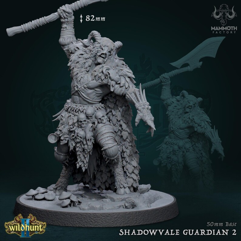 Shadowvale Guardians - Wild Hunt 2 - Mammoth Factory Games 3D Printed ...
