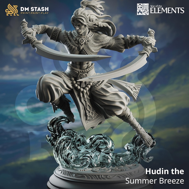 Hudin the Summer Breeze - War of the Elements - Dmstash 3D Printed ...