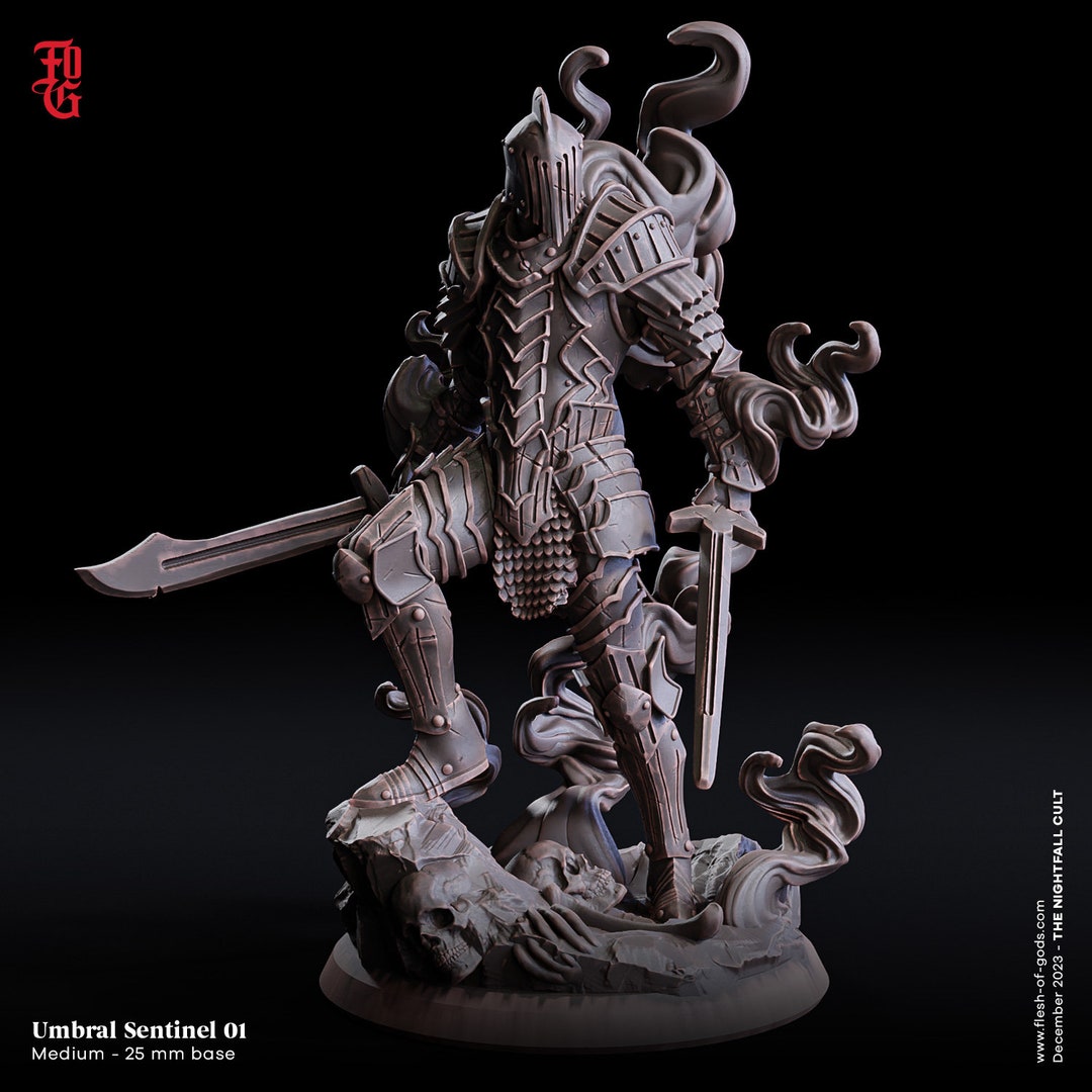 Umbral Sentinels - the Nightfall Cult - Flesh of Gods 3D Printed ...