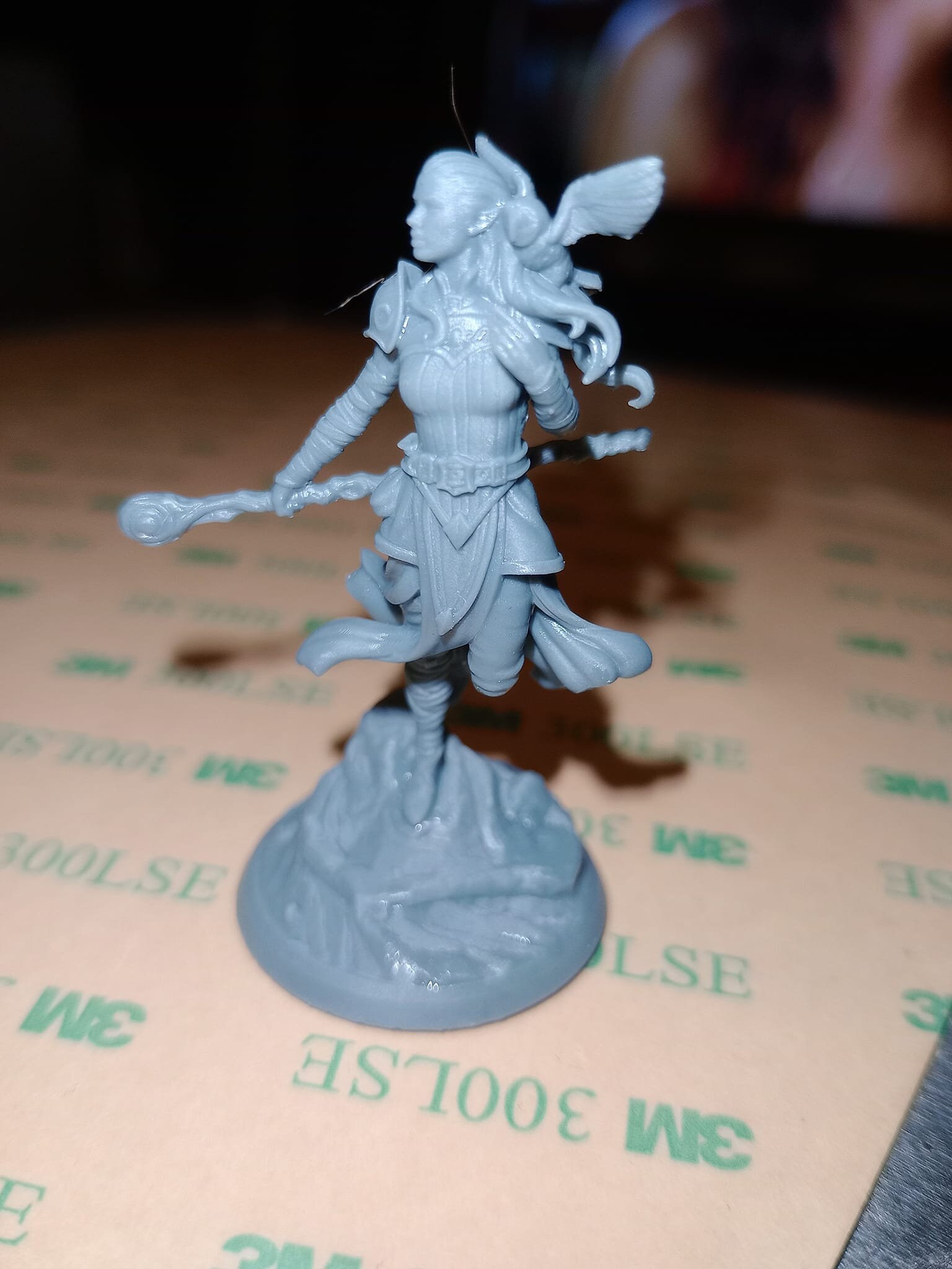 Aurae, Elf Astral Cleric - the Nightfall Cult - Flesh of Gods Miniature ...
