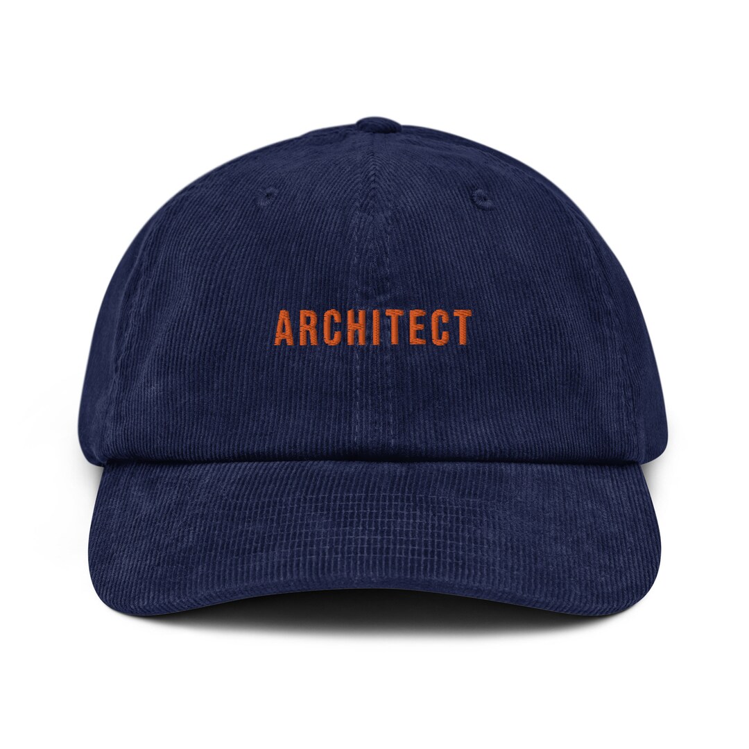 Blueprint Precision Architect Embroidered Corduroy Cap - Etsy