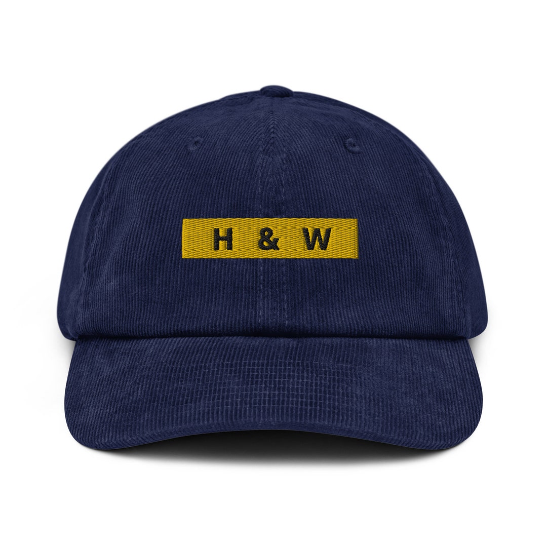 Dockland Giants Belfast Samson & Goliath Embroidered Corduroy Cap - Etsy
