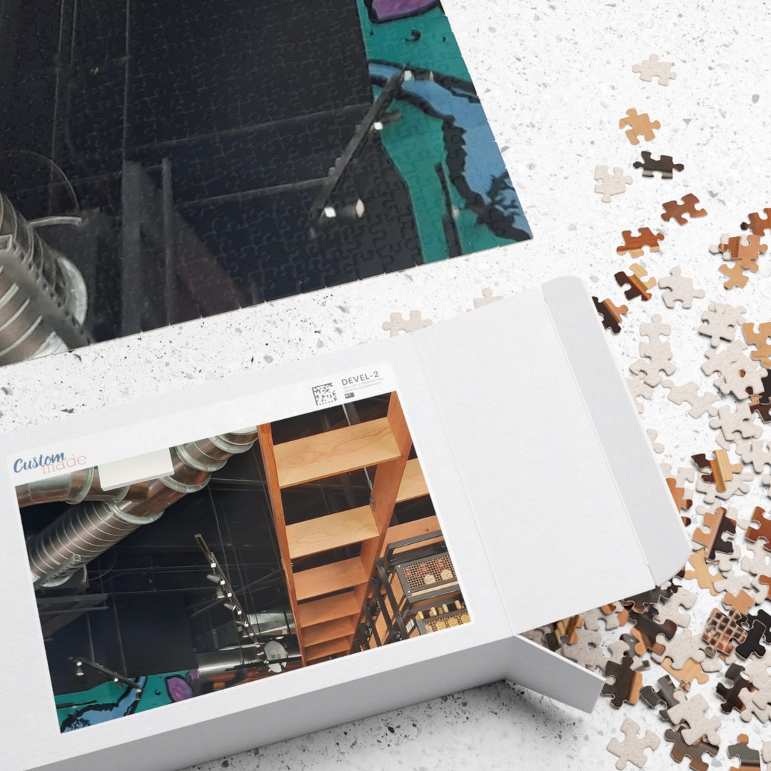 Funky Architecture Puzzle 110, 252, and 500 Pieces Availible - Etsy