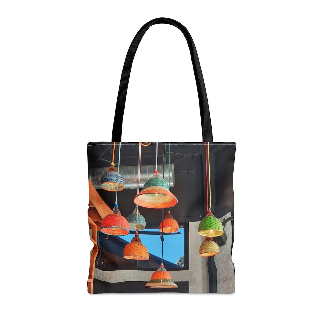 Hanging Lights Unique and Trendy Tote Bag AOP - Etsy