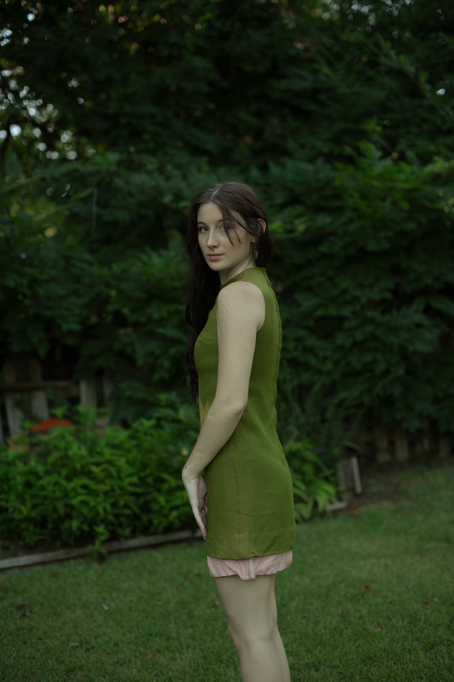 KELLY ARDEN 1960s Green and Pink Dress - Etsy