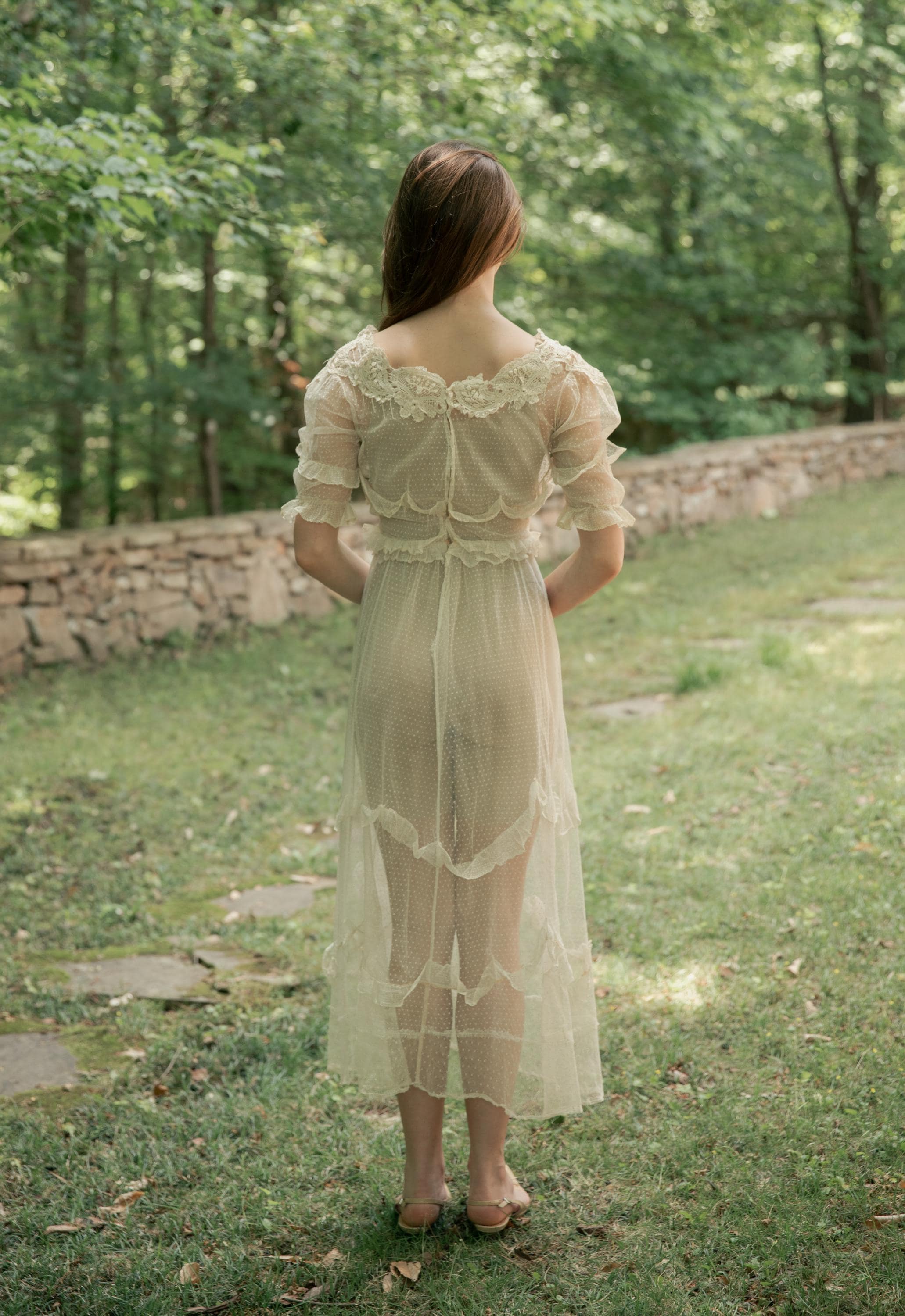 1930s Antique Swiss Dot Lace Net Dress - Etsy