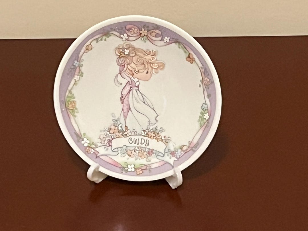 Vintage 1991 Precious Moments Collectible Plate Gift for Mom Named ...
