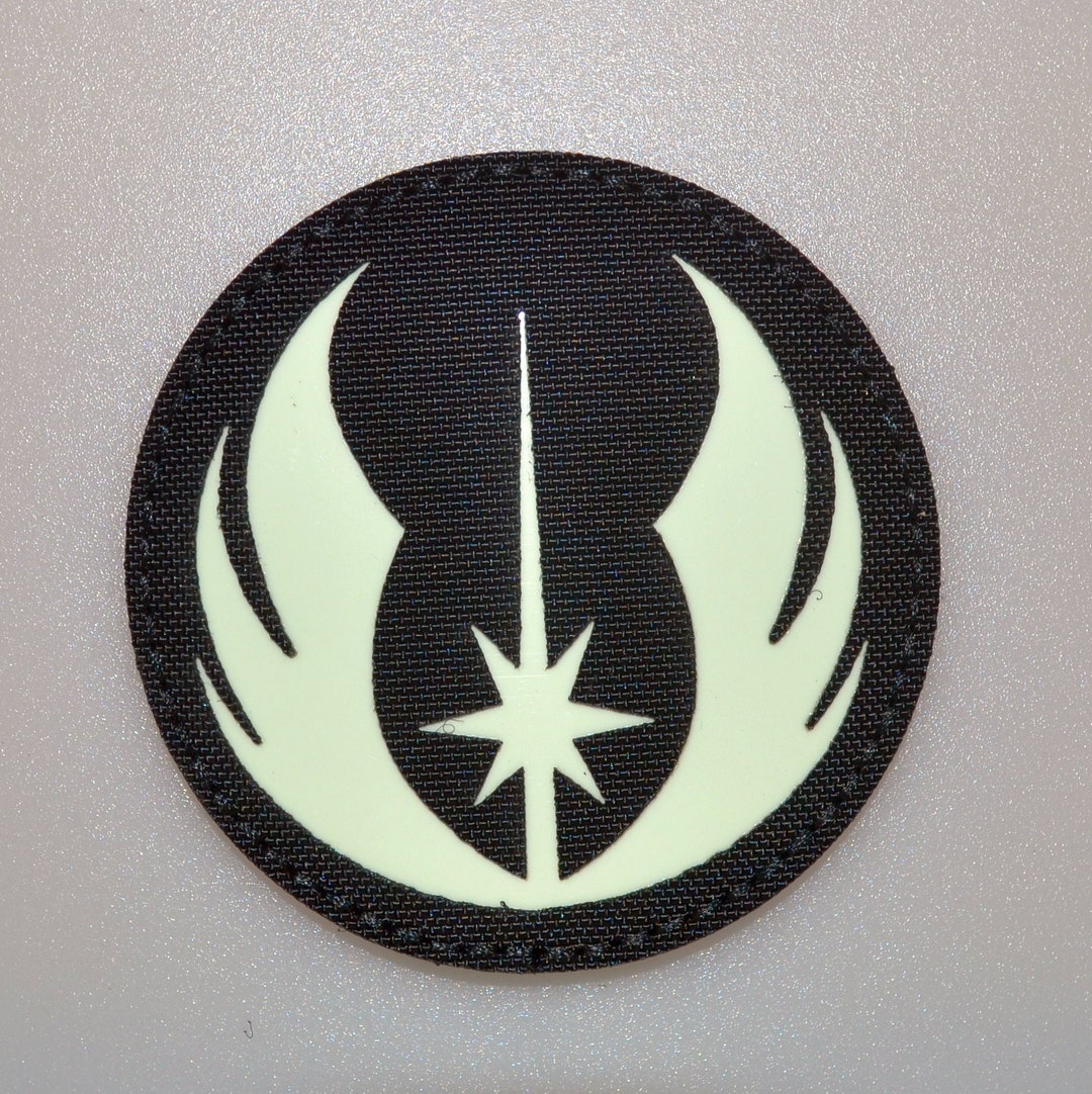 Laser Cut Cordura Glow in the Dark Jedi Order Camo Tactical Patch ...