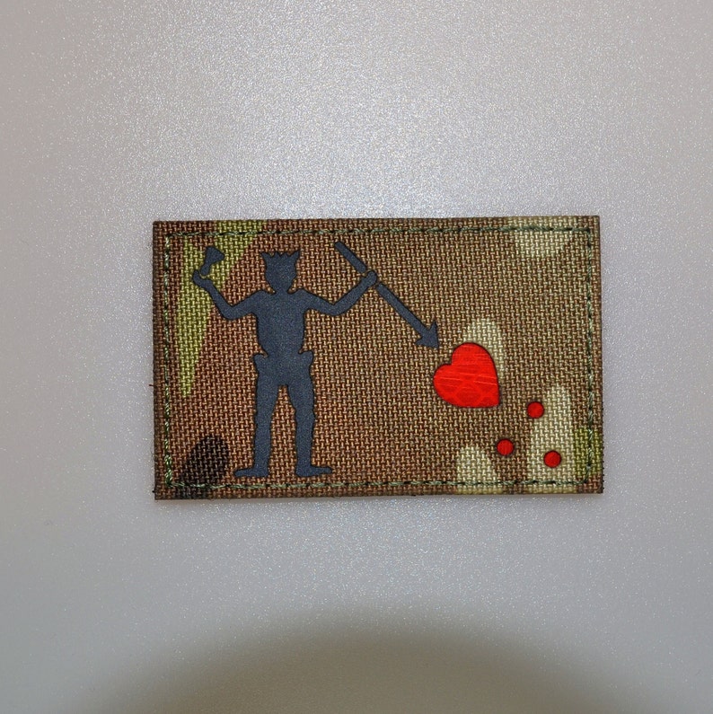 Laser Cut Blackbeard Flag Ace of SPADES Spec Ops Unit Devgru Navy NSWDG Pirate Seal Team 6 ...