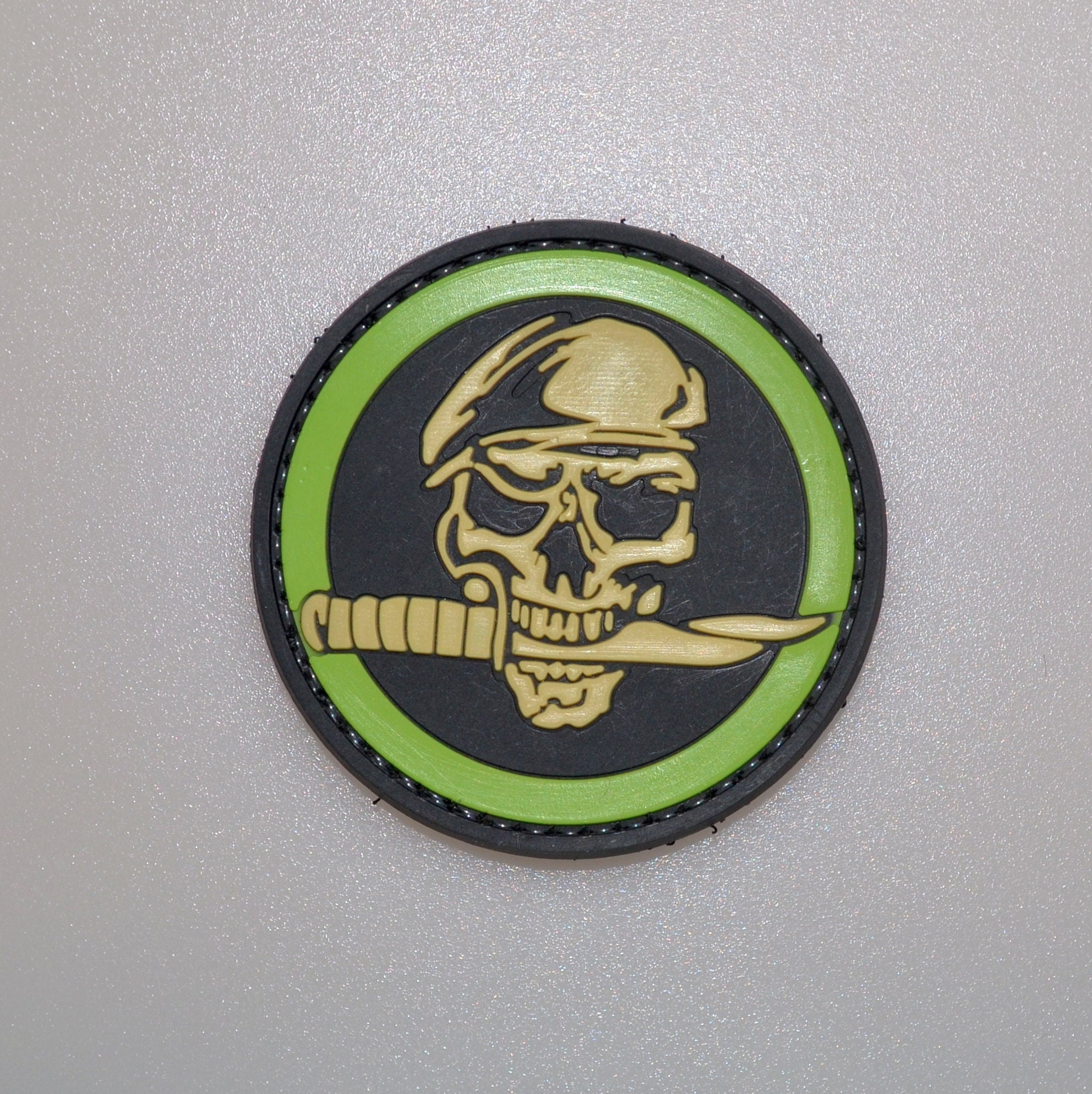 Special Forces Green Beret Ranger Knife Pvc Patch Morale Funny Army Force Uniform Bag Ifak ...
