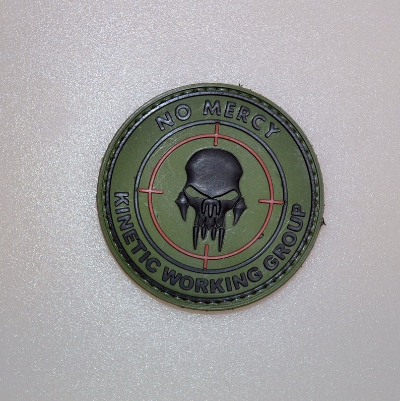 NO MERCY Pvc Patch Morale Funny Army Force Uniform Bag Ifak Airsoft ...