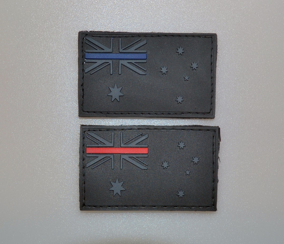 Flag of Australia Australian Blue Ensign Pvc Patch Morale Army Force ...