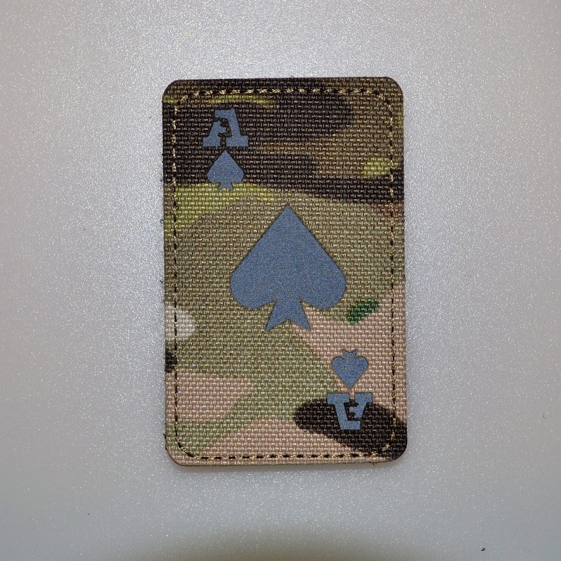 Laser Cut Cordura Ace of SPADES Spec Ops Unit Devgru Navy NSWDG Pirate ...