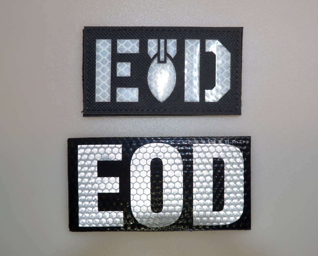 Explosive Ordnance Disposal EOD Specialist Pvc Patch Morale Army Force Uniform Bag Ifak Airsoft ...
