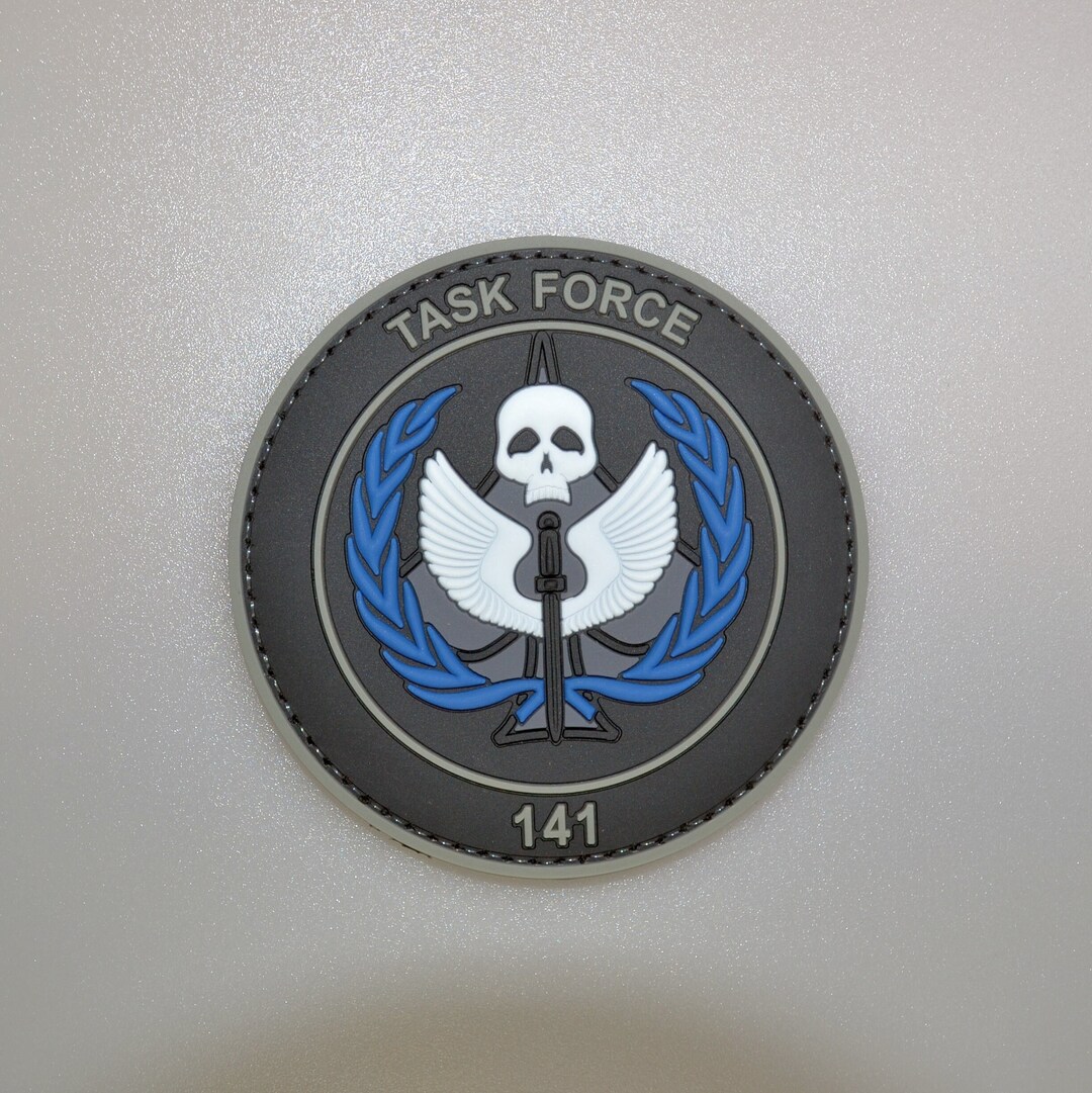 The One-four-one 141 Task Force Pvc Patch Morale Funny Force Uniform ...