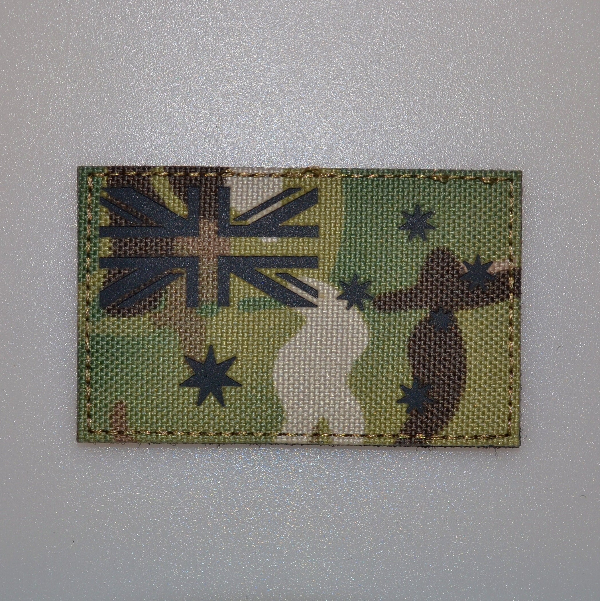 Laser Cut Cordura Australia Flag Down Under Aussie Camo Tactical Patch ...