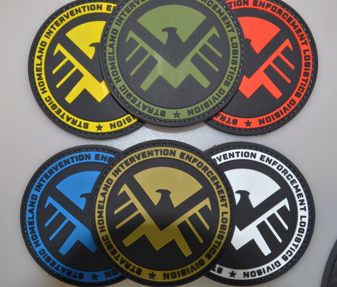 SHIELD S.H.I.E.L.D Pvc Patch Morale Funny Army Force Uniform Bag Ifak ...