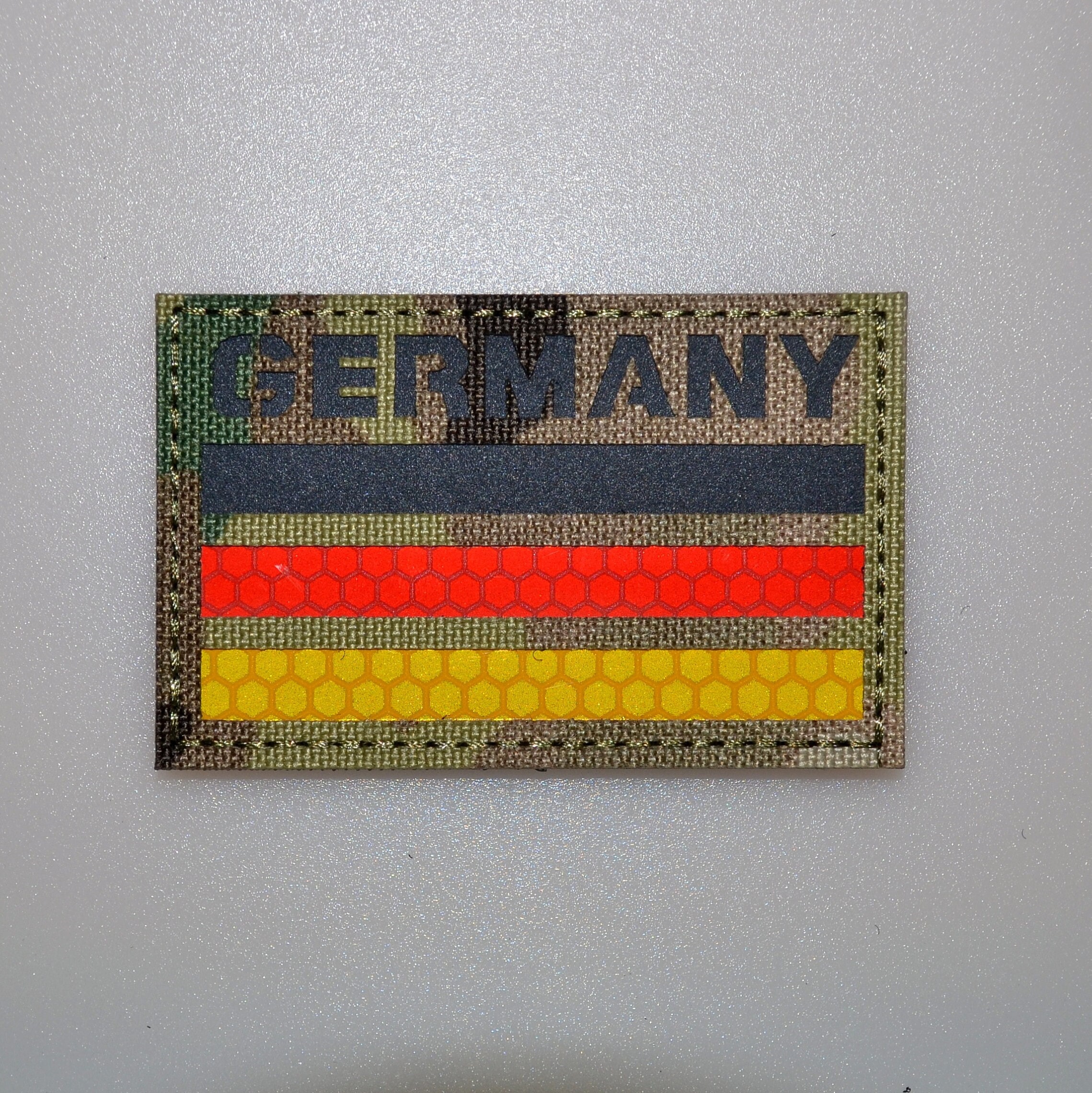 Laser Cut Cordura Color Deutschland Germany German Flagge Flag Camo ...