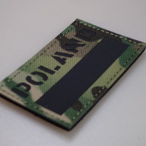 Laser Cut Cordura Poland Flag Rzeczpospolita Polska Flaga Camo Tactical ...