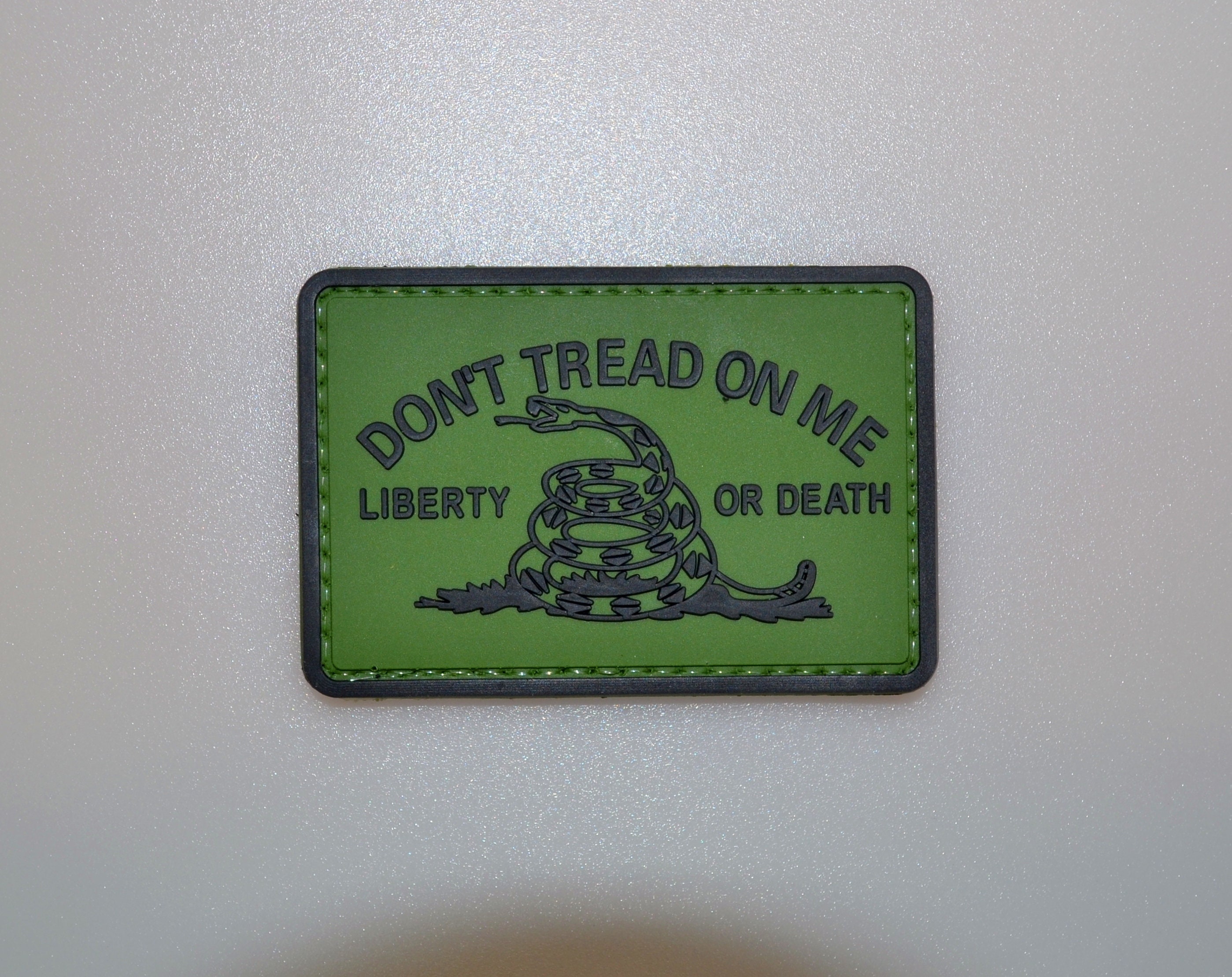 Don't Tread on Me Gasden Snake Usa Flag Pvc Patch Morale Funny Army ...