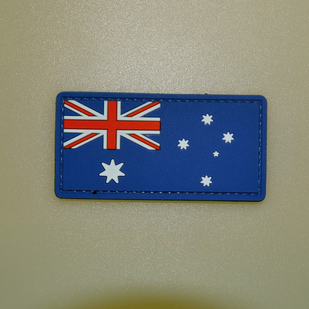 Flag of Australia Australian Blue Ensign Pvc Patch Morale Army Force ...