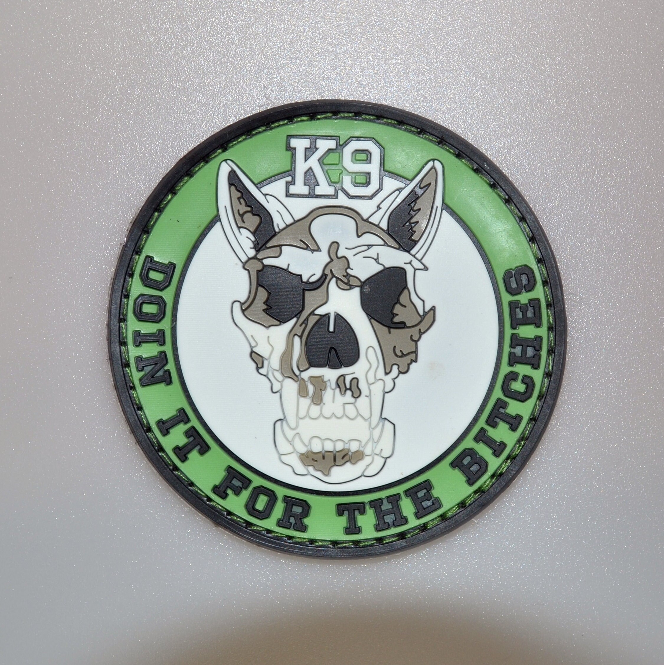 3 K9 Pvc Patch Swat Tactical Patrol Morale Police Rubber Uniform Meme Gsd Tactical Dog Lover ...