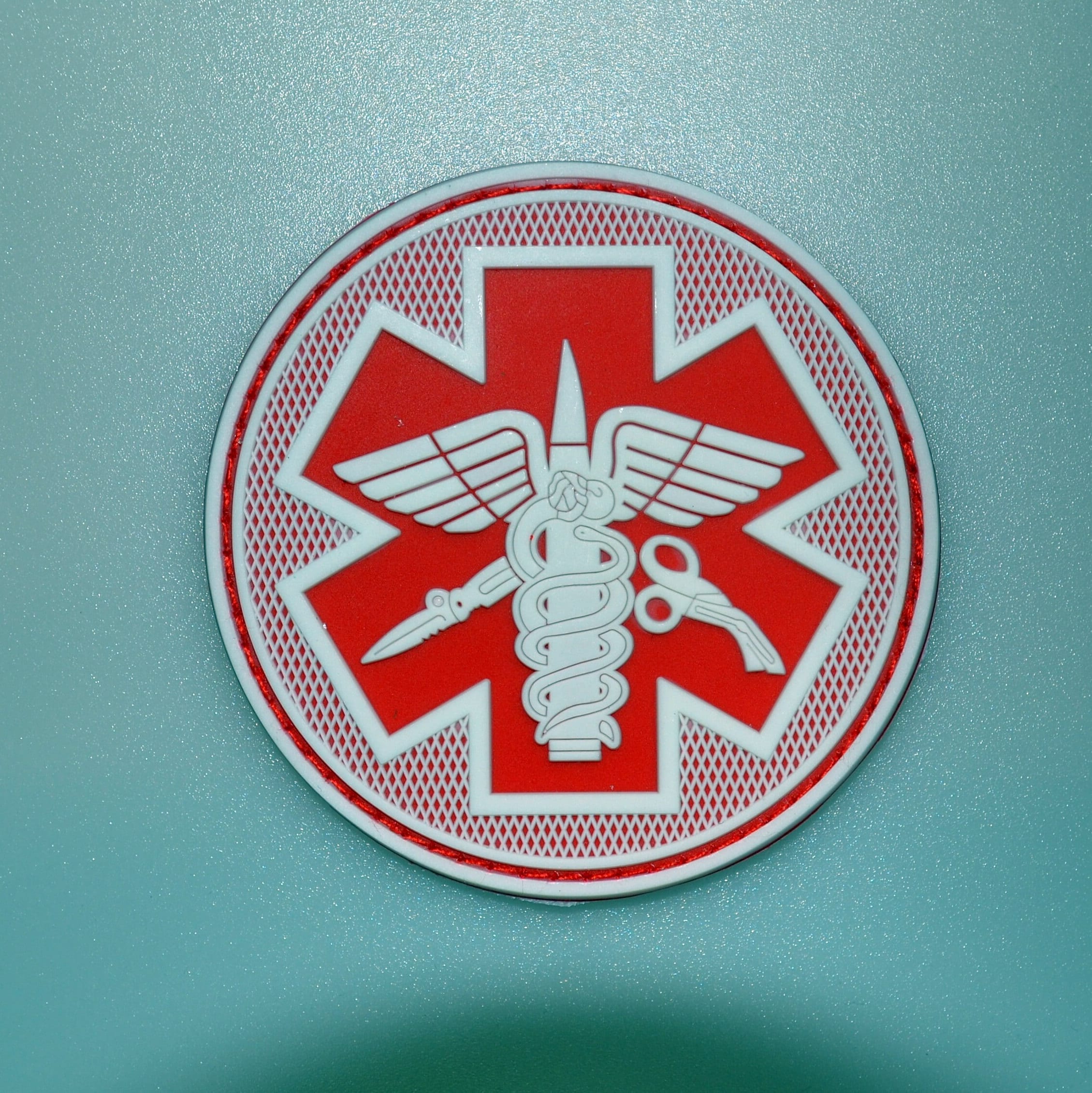 Caduceus Star of Life PARAMEDIC GITD Pvc Patch Swat Tactical Patrol ...