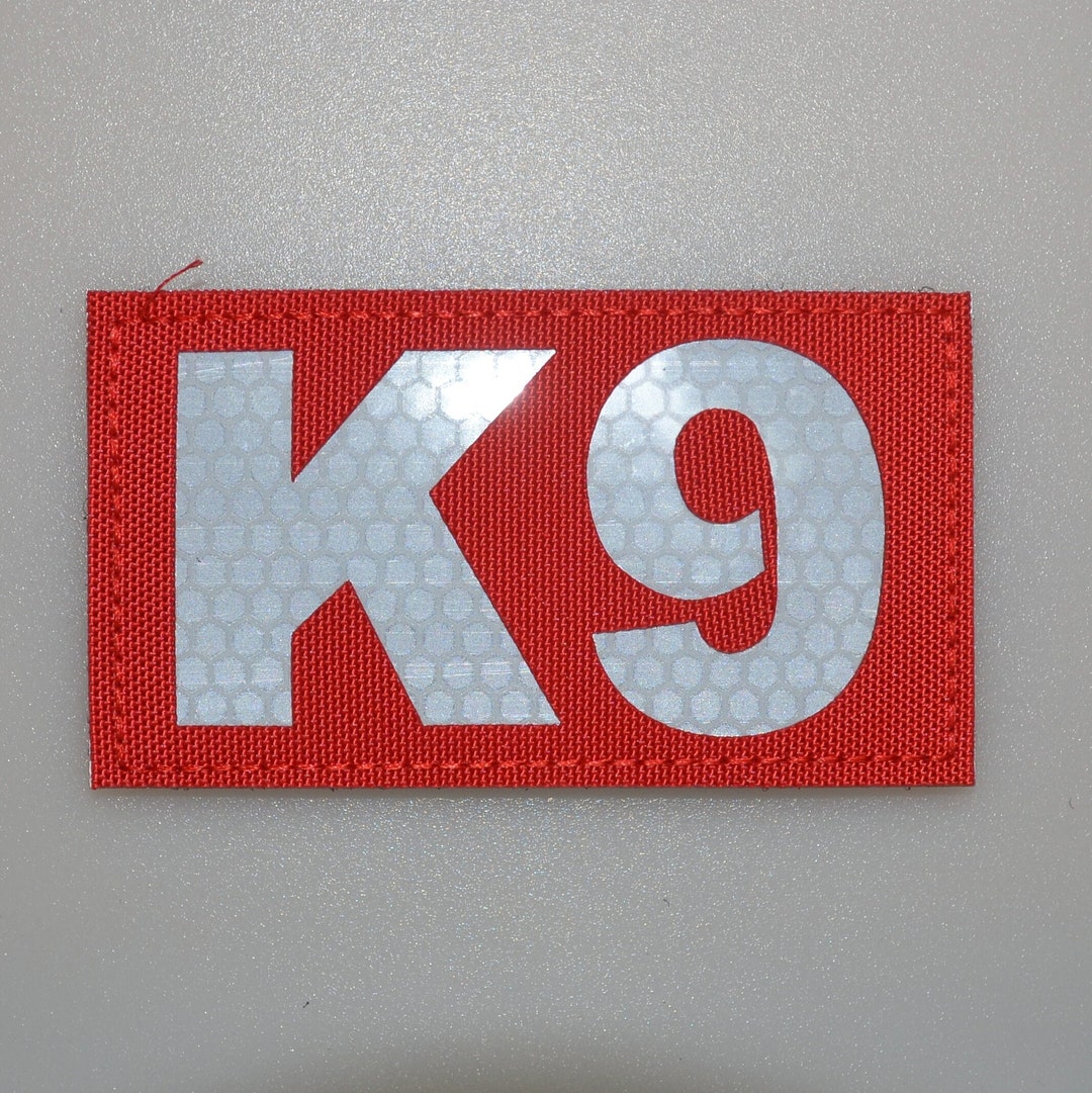 Laser Cut Cordura Red K9 United States American Flag Gsd Canine Camo ...