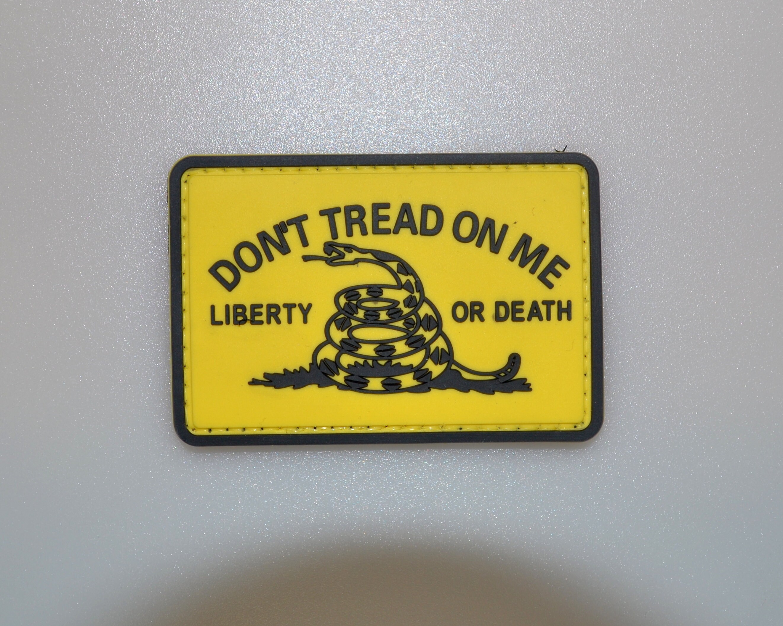 Don't Tread on Me Gasden Snake Usa Flag Pvc Patch Morale Funny Army ...