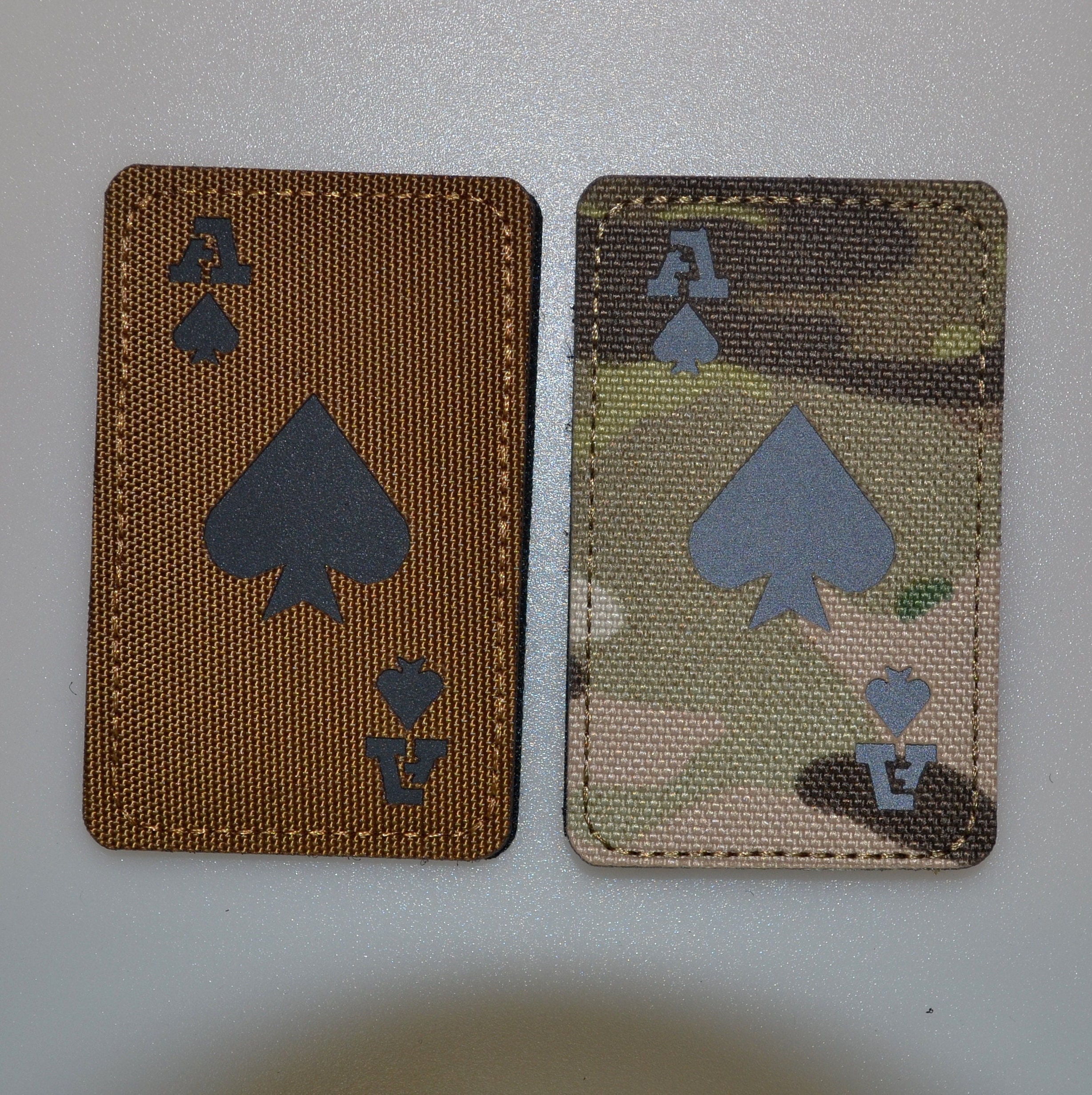 Laser Cut Cordura Ace of SPADES Spec Ops Unit Devgru Navy NSWDG Pirate ...